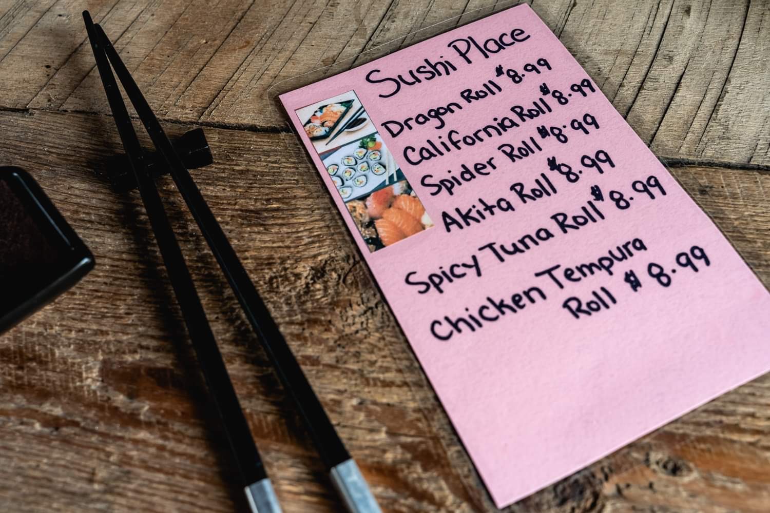 Sushi Restaurant Dramatic Play Kit