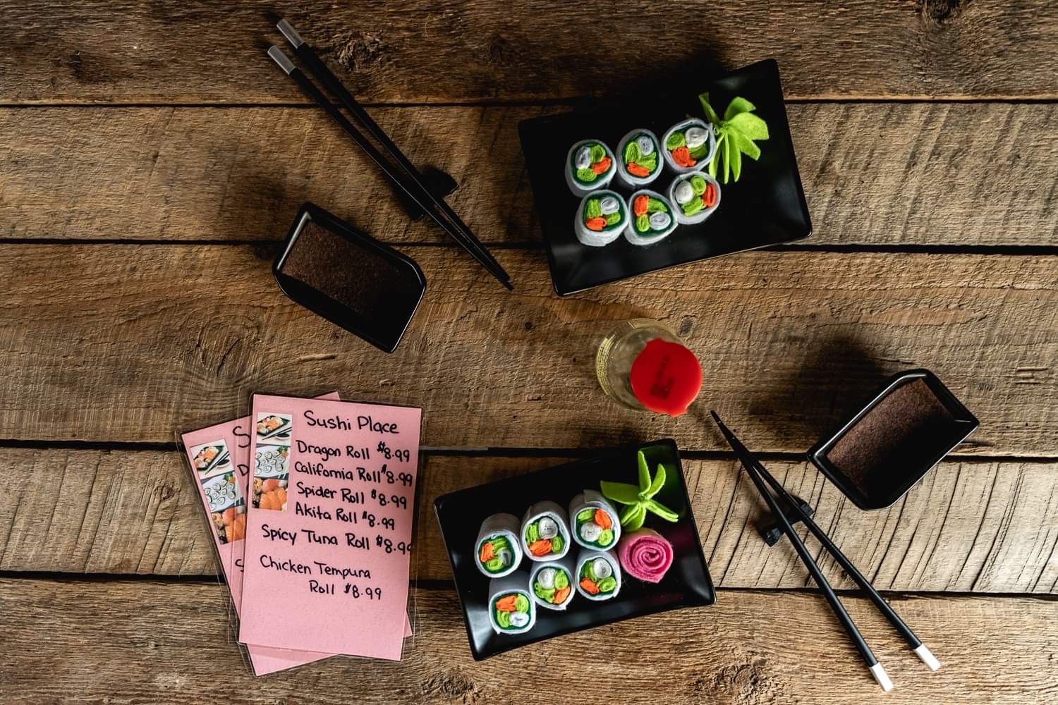 Sushi Restaurant Dramatic Play Kit